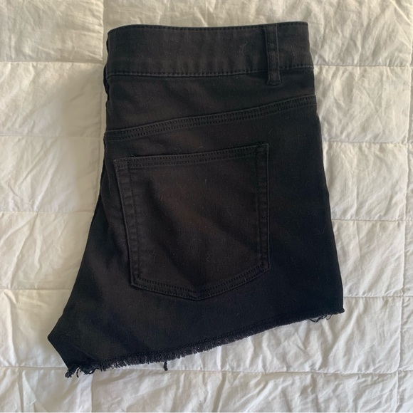 Divided | Shorts | Hm Divided Black Denim Jean Short Shorts | Poshmark